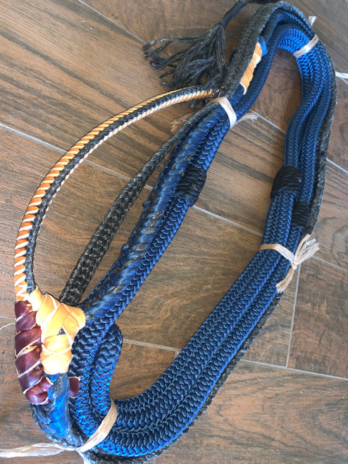 Brazilian Pro Bull Rope - Navy Blue 7x9 LH | EPT Bull Ropes