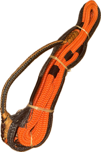 Orange Brazilian Pro Bull Ropes 7x9 RH | EPT Bull Ropes