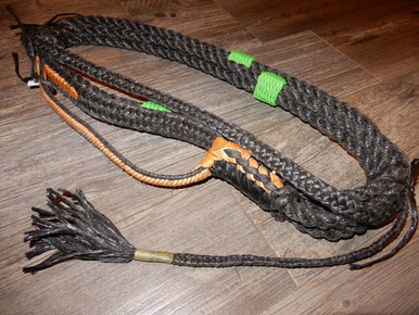 Black Poly Pro 9/7 RH 3/4" x 3/4"- EPT Bull Ropes