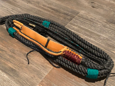 Custom 2-Offset Black Poly Bull Rope 9/7 RH | EPT Bull Ropes