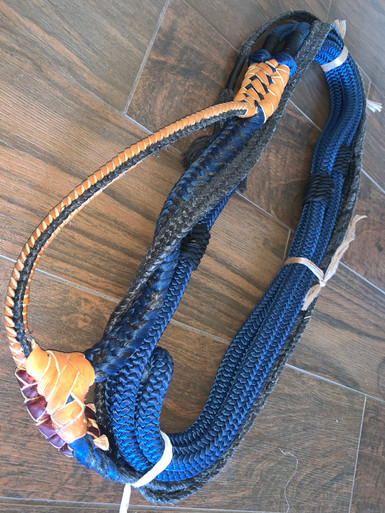 Navy Blue Brazilian Pro Bull Ropes 7x9 RH | EPT Bull Ropes