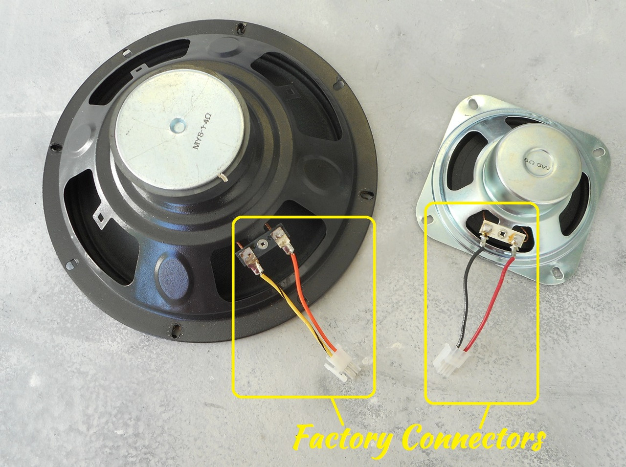 Car speaker terminals store