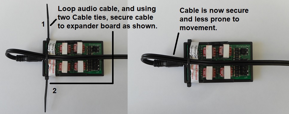 Expander Board - Securing Loose Cable - PinWoofer
