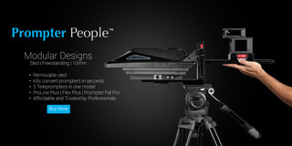 Professional Teleprompters | All Kinds | All Budgets | Prompter People