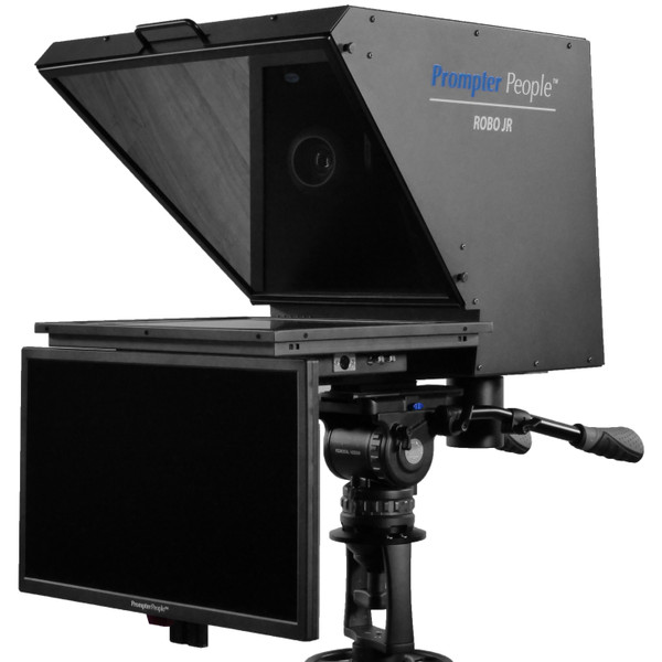 PTZ Camera and Robotic Camera Teleprompter with Talent Monitor HD-SDI ...