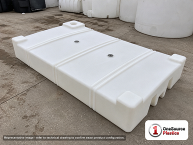 Norwesco 300 Gallon Above Ground Low Profile Septic - N-44233