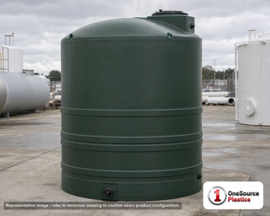 Snyder 5000 Gallon Plastic Vertical Water Storage - SII-WG81