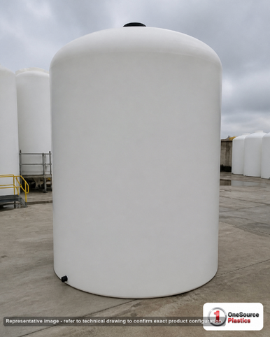 Snyder 12500 Gallon Plastic Vertical Liquid - SII-5350000C37