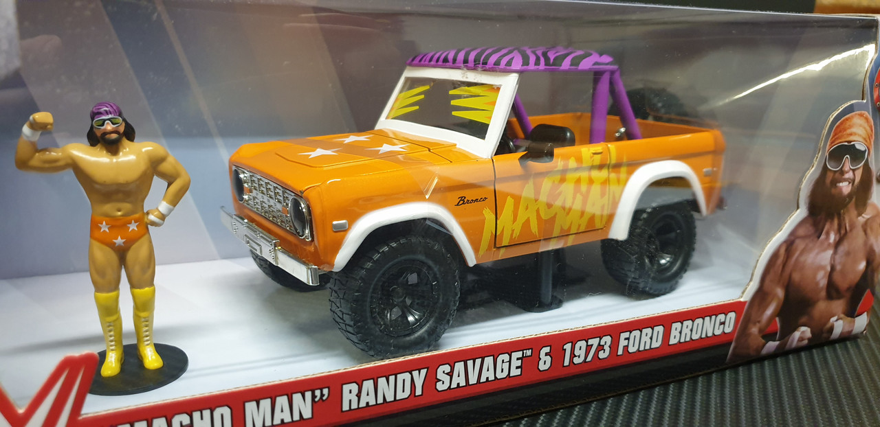 Macho Man Randy Savage & 1973 Ford Bronco