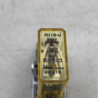 LOT OF 3 - IDEC RHIB-U 24VAC 50/60HZ RELAY W/SH1B-05 SOCKET - NEW ...
