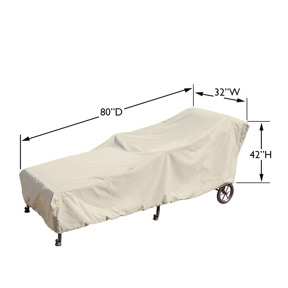 Small Chaise Cover - Garden Cottage