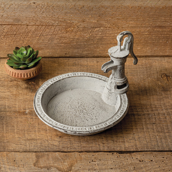 Water Pump Soap Dish - Garden Cottage