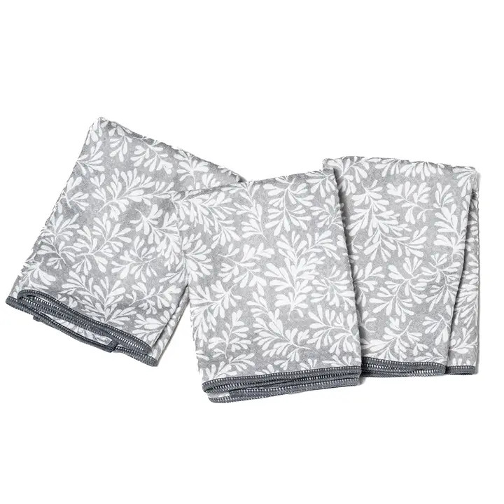 Mighty Mini Towel Set - Herbage, Grey - Garden Cottage