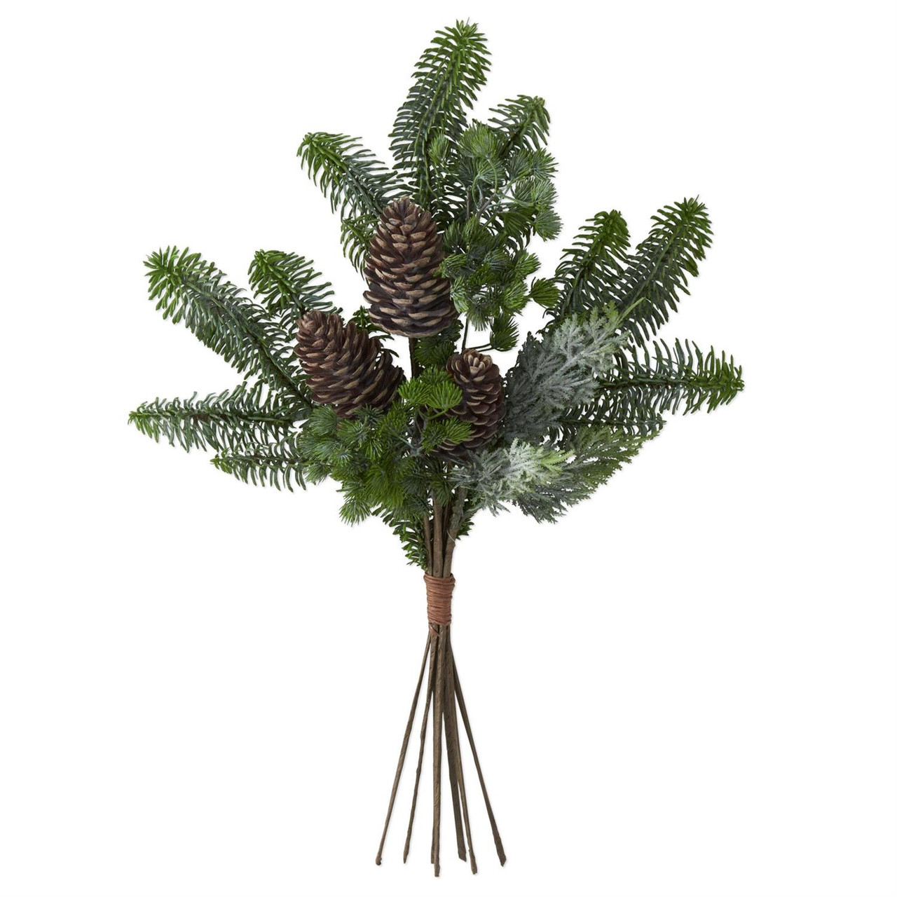 22 Inch Mixed Pine Bundle & Pinecones - Garden Cottage