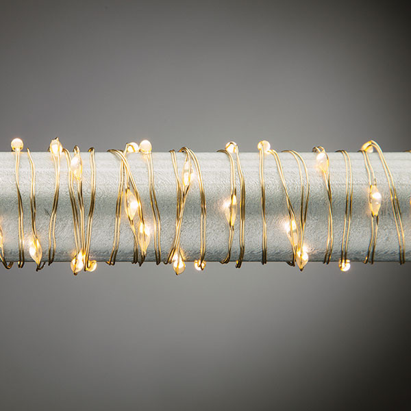 60" Micro LED Light String, Battery Operated - Garden Cottage