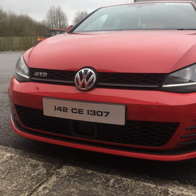 Plain Metro Plates (Pair) - THE PRINT KING