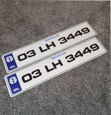 New plate number store