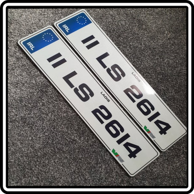 Blue IRL Metro VRS Plates (Pair) - THE PRINT KING