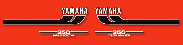 RD250 & RD350 1973 Complete Decal Set - HVCcycle