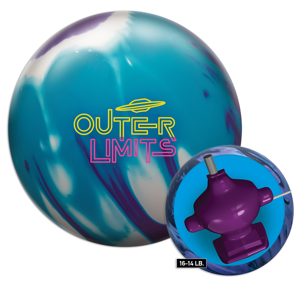Radical Outer Limits Solid Bowling Ball FREE SHIPPING - BuddiesProShop.com