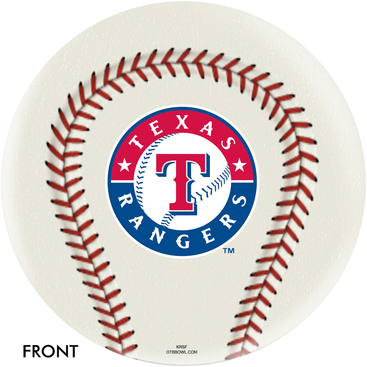 OTBB Texas Rangers Bowling Ball FREE SHIPPING - BuddiesProShop.com