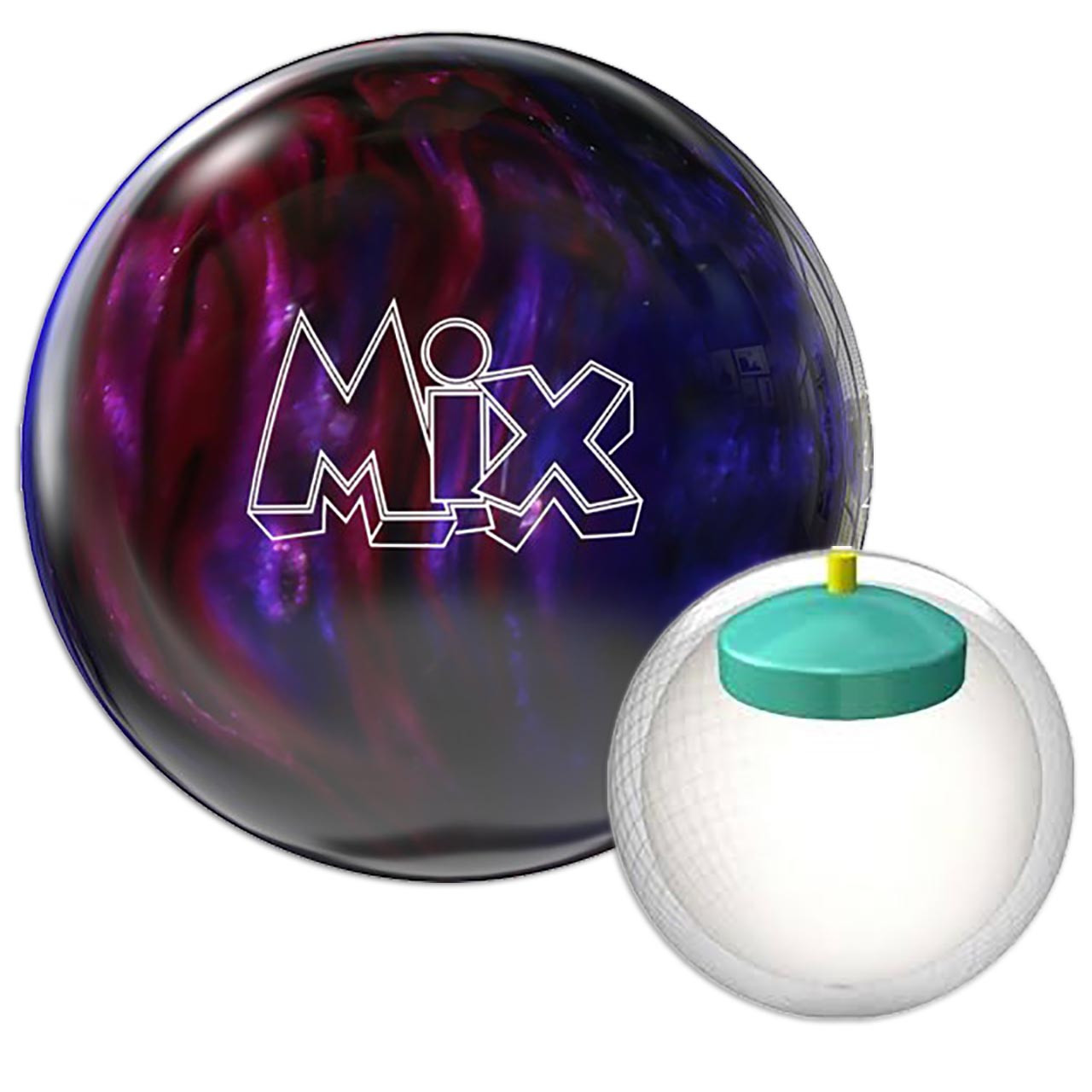Storm Mix Bowling Ball Black/Purple/Pink FREE SHIPPING - BuddiesProShop.com
