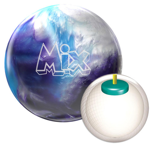 Storm Mix Bowling Ball Purple/Blue/White FREE SHIPPING - BuddiesProShop.com