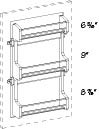 Vanity Storage Rack Kit