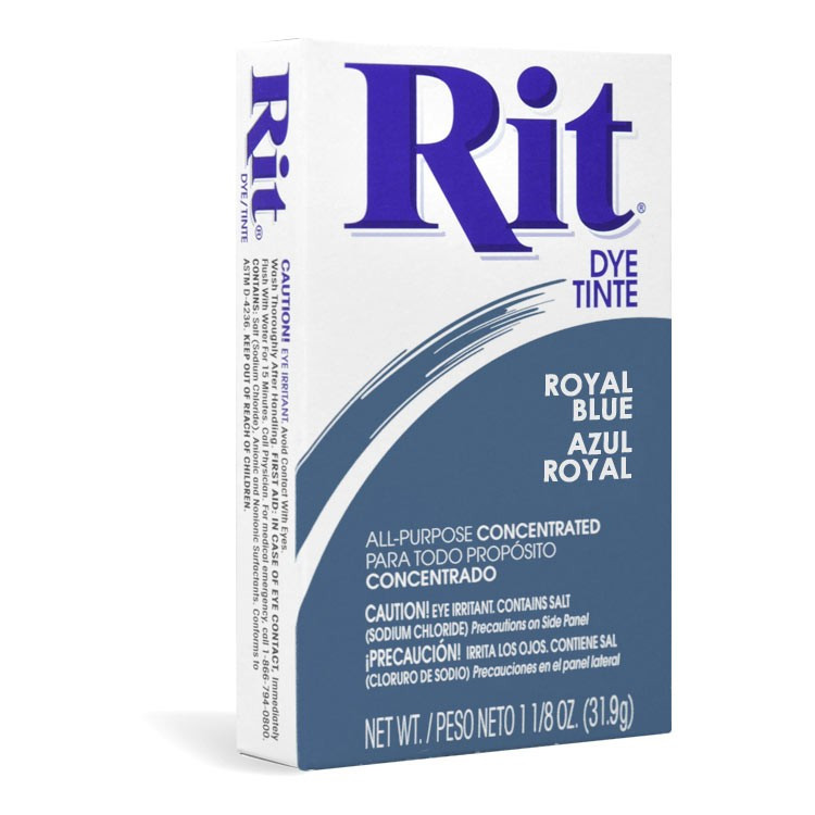 Royal Blue - Rit Dye - 1.125oz