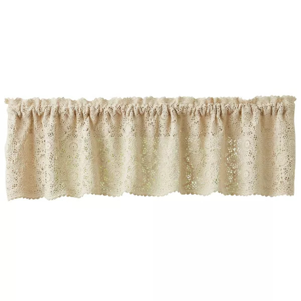 Park Designs Cream Lace Valance - Ben Franklin Online