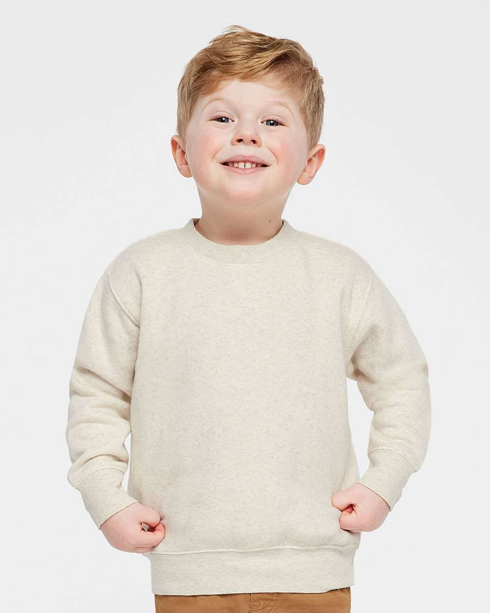 Rabbit Skins Toddler Crewneck Sweatshirt - Multiple Colors Options ...