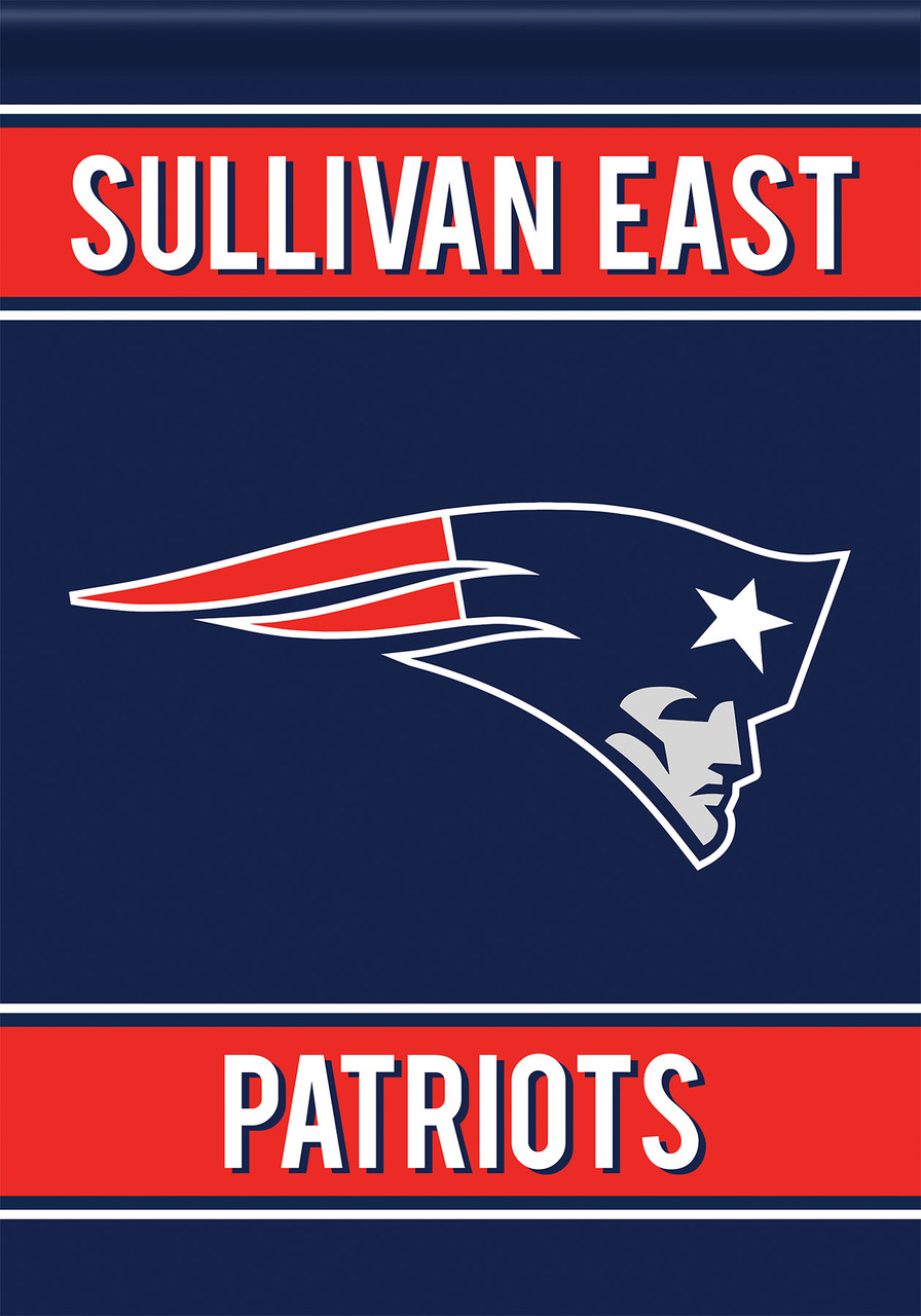 Sullivan East Patriots Garden Flag