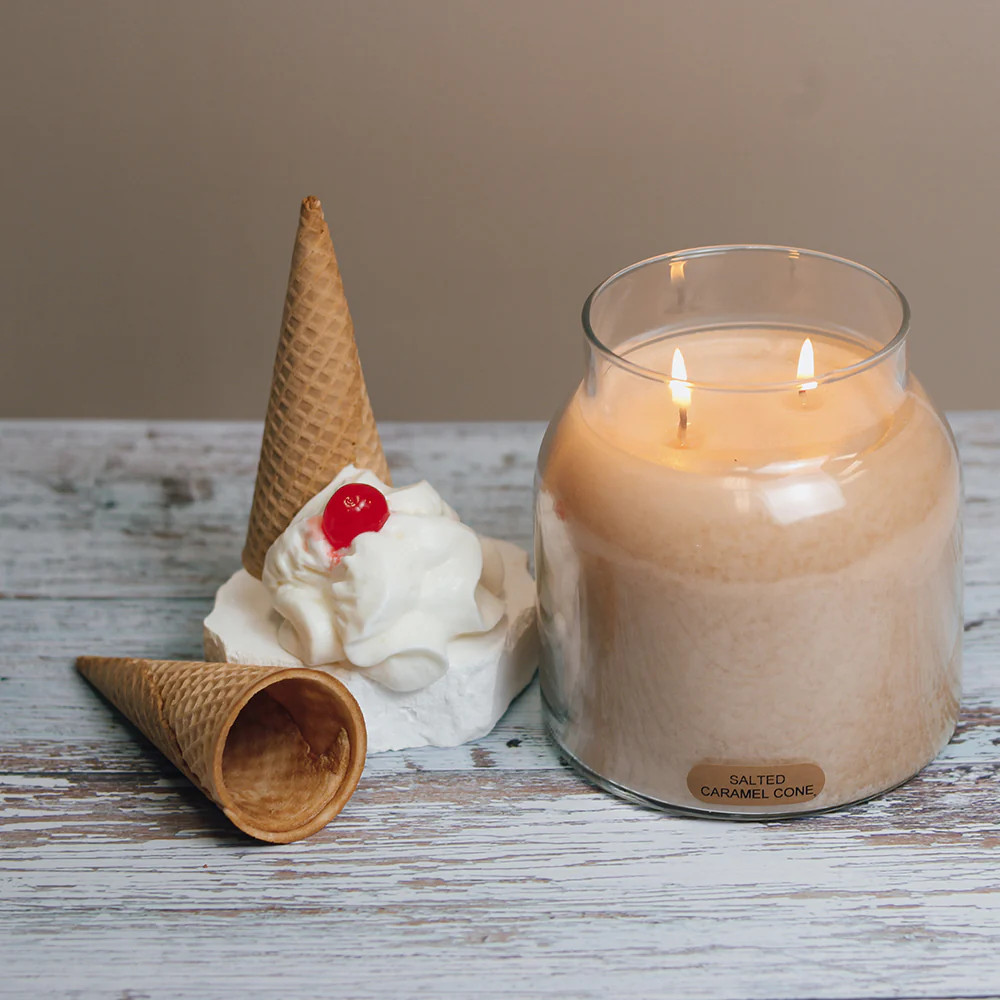 Papa Jar Salted Caramel Cone