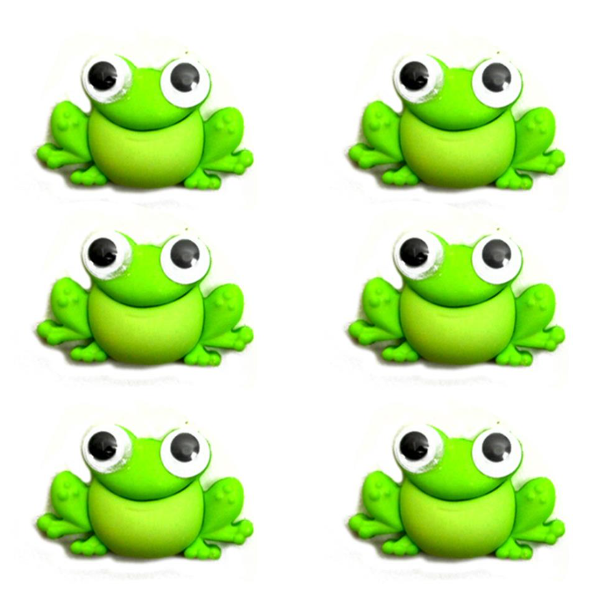 Frog Singles Buttons
