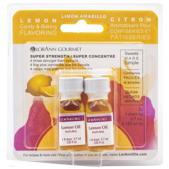 LorAnn Oils Lemon Super Strength Flavor, 1 Dram Twin Pack - Ben ...