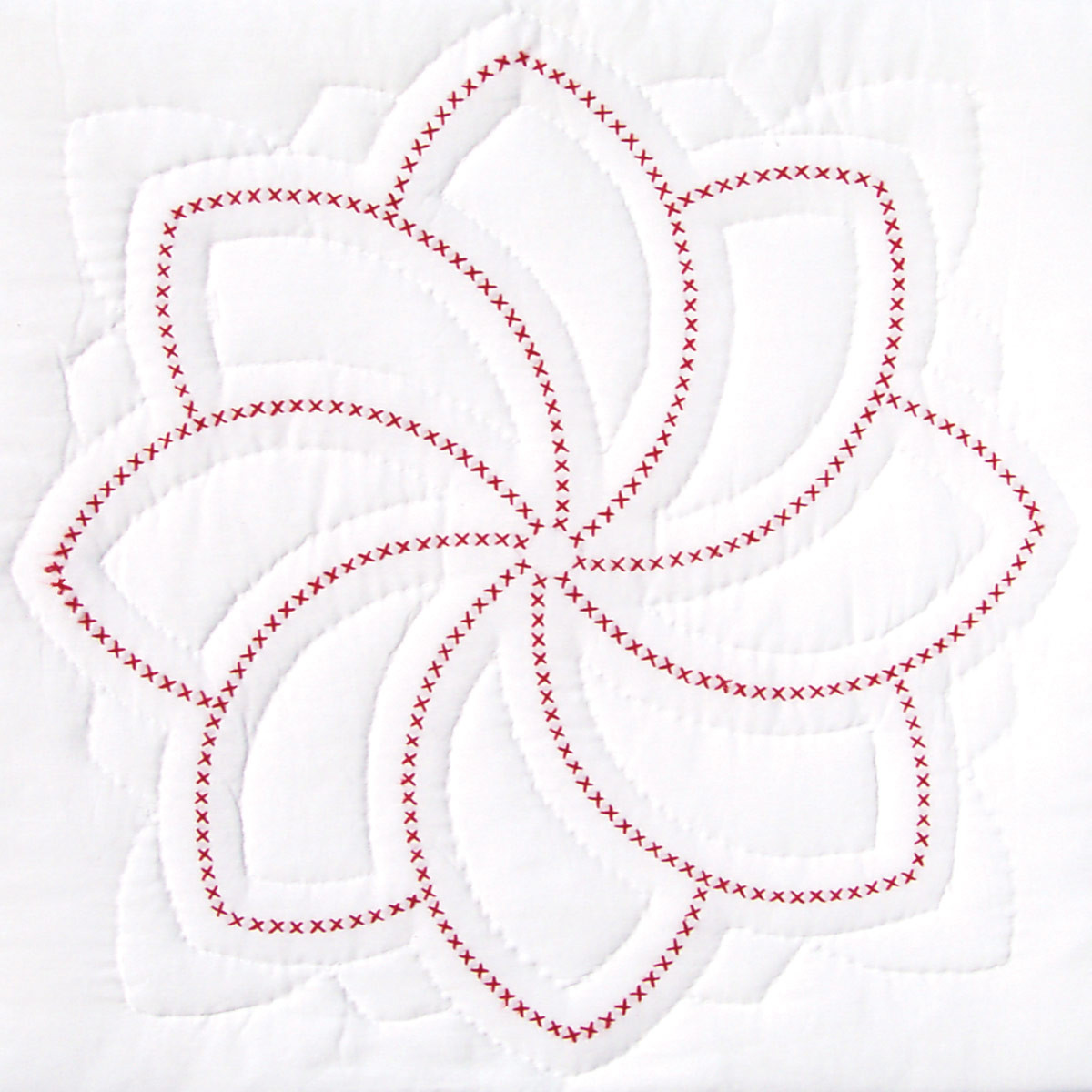 Cross-Stitch Pinwheel 18" Quilt Blocks