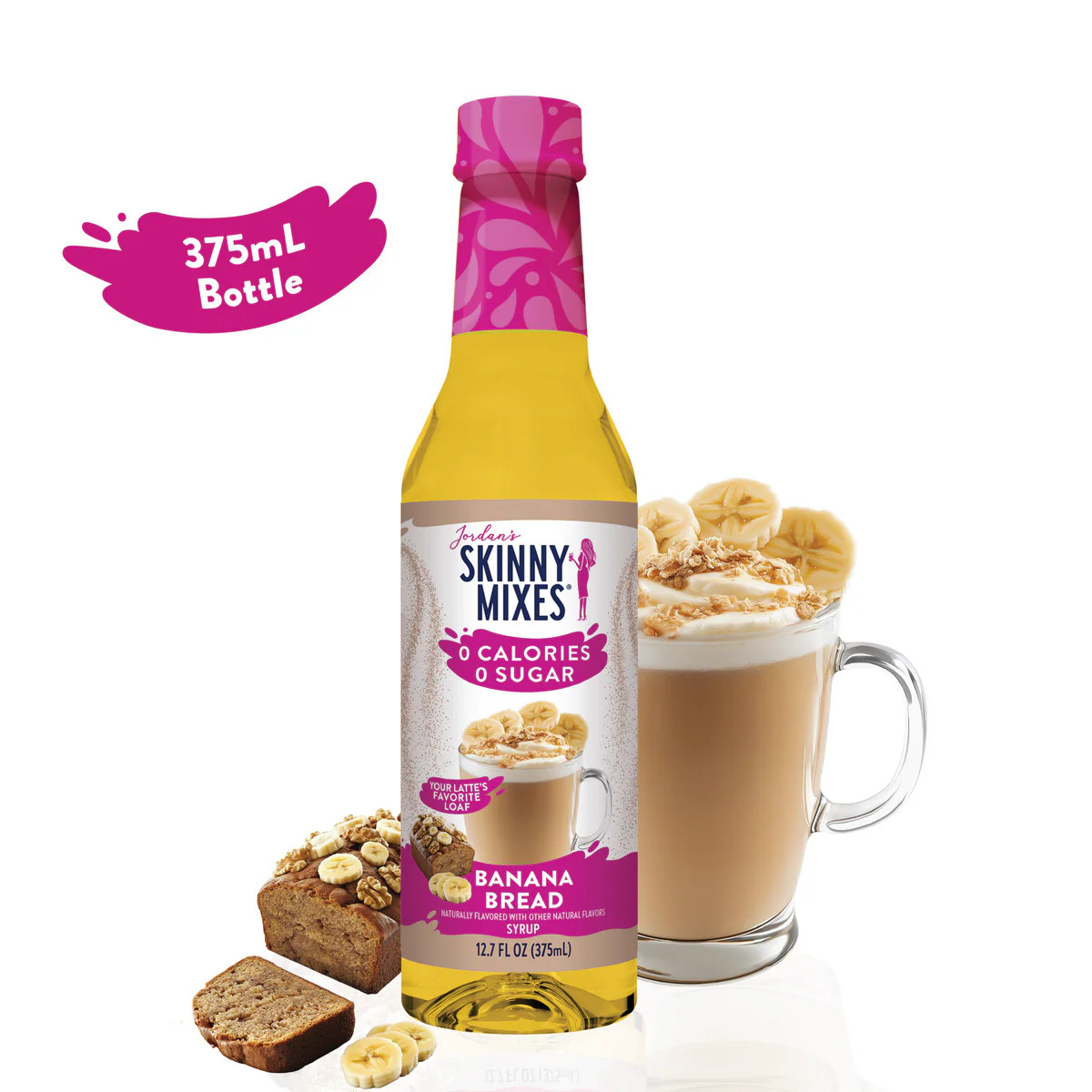 Sugar Free Banana Bread Syrup - 375ml - Ben Franklin Online