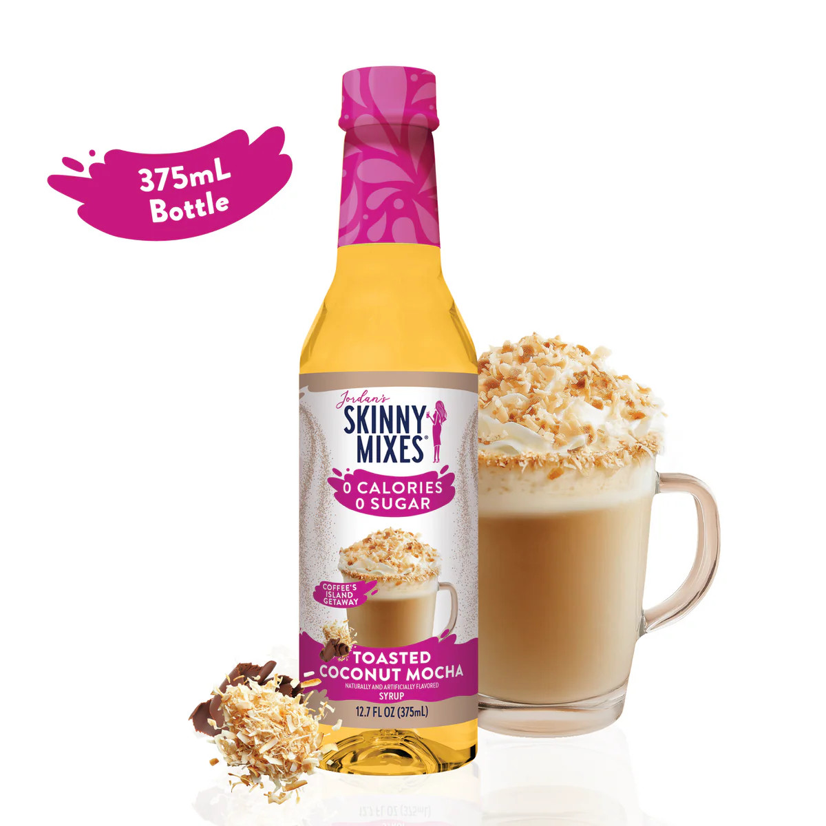 Sugar Free Toasted Coconut Mocha Syrup – 375mL - Ben Franklin Online