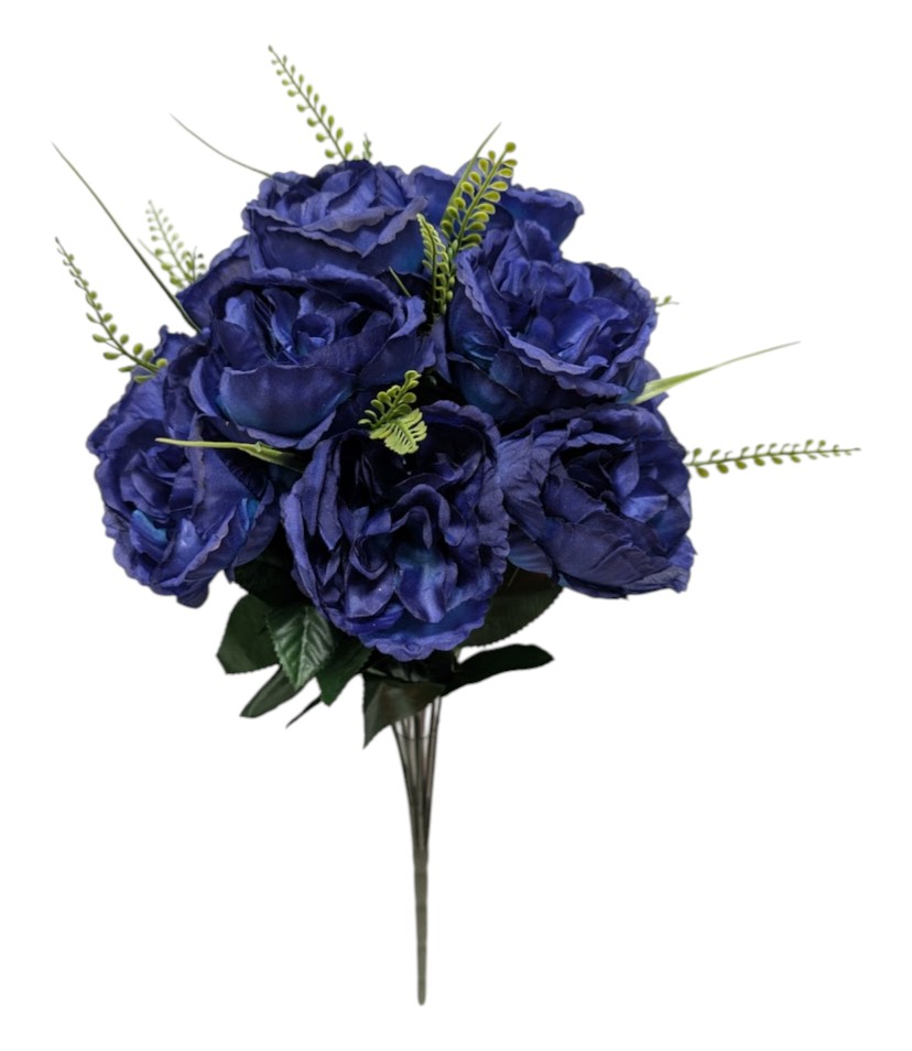 Shades of Navy Peonies - Ben Franklin Online