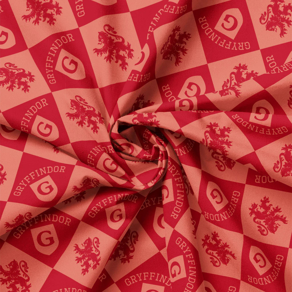 Harry Potter House Champions Collection: Gryffindor Diamond Check Red ...