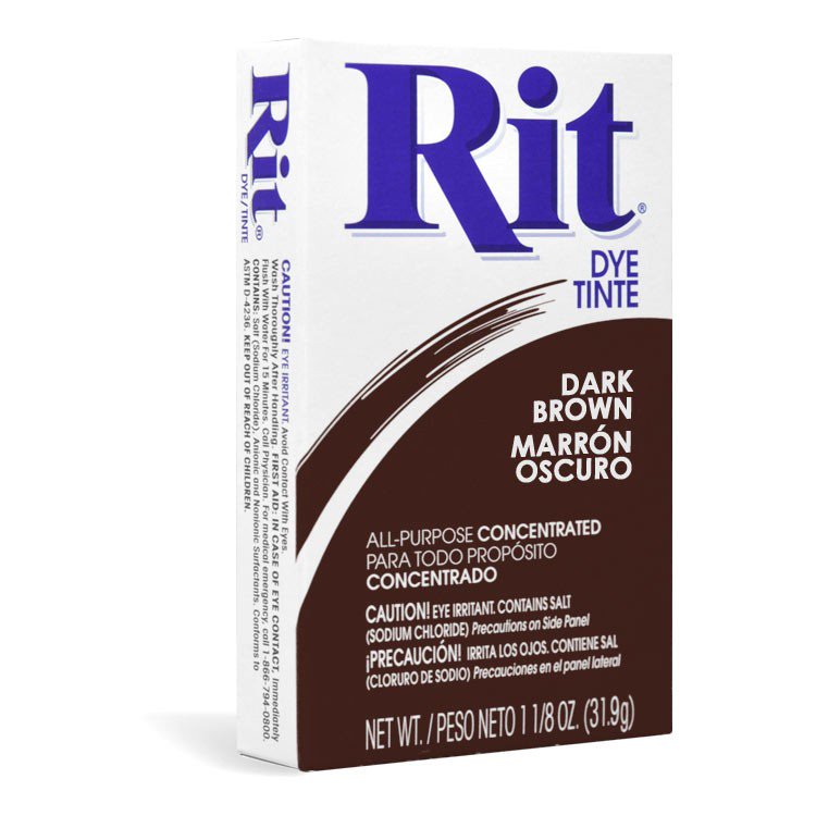 Dark Brown - Rit Dye - 1.125oz