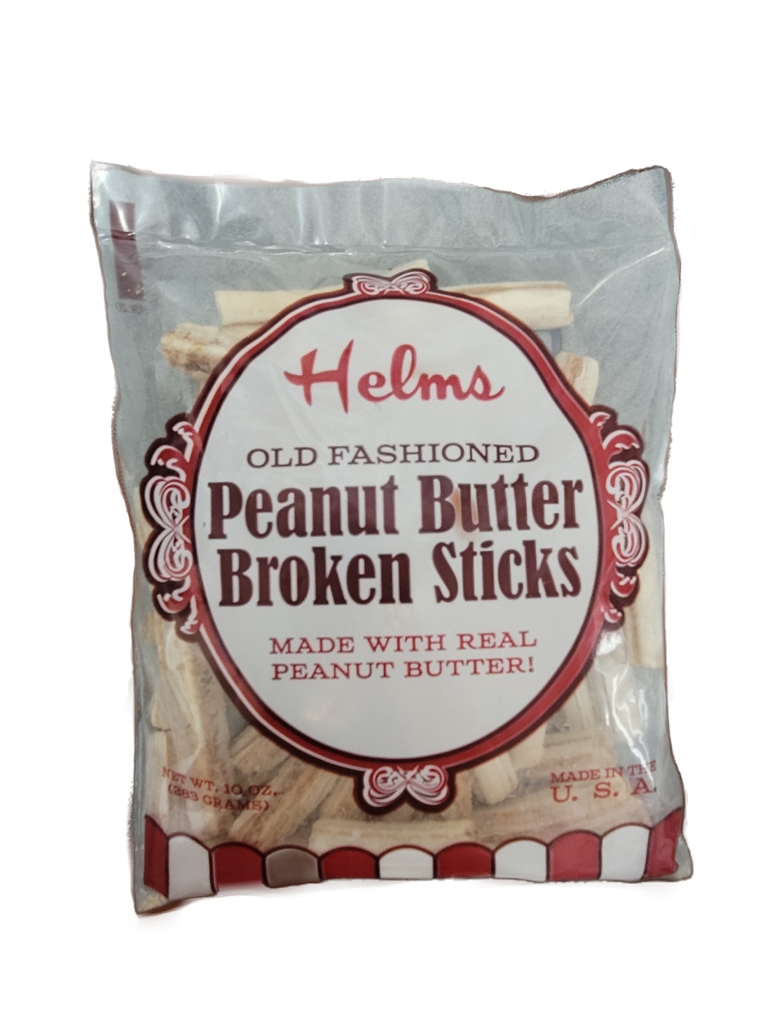 Old Fashioned Peanut Butter Broken Sticks