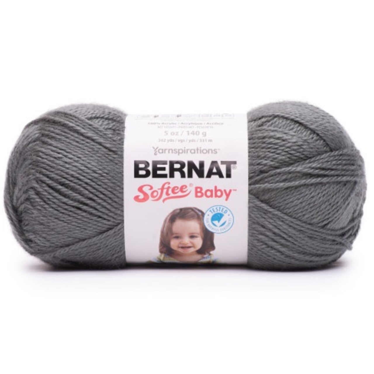 Bernat® Softee® Baby Yarn - Baby Gray - Ben Franklin Online