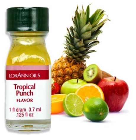 LorAnn Oils Tropical Punch Super Strength Flavor, 1 Dram Twin Pack ...