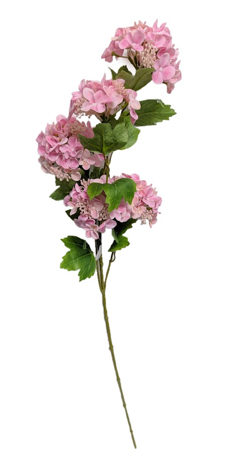 38" Pink Hydrangea Spray - Ben Franklin Online