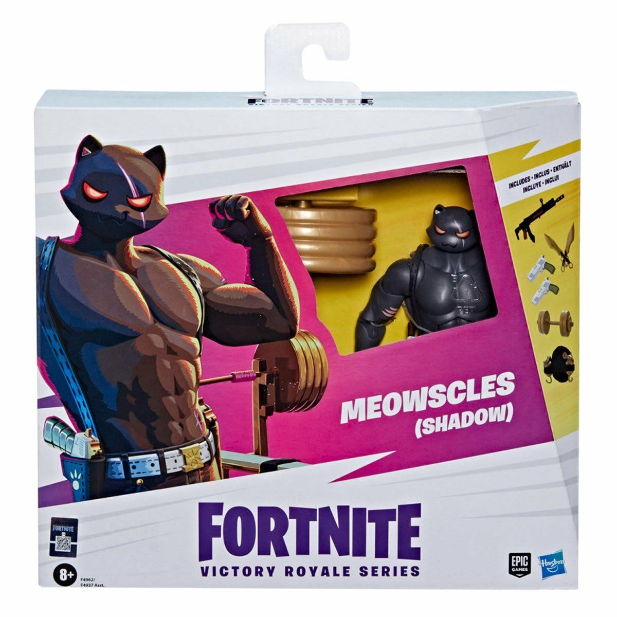Deluxe Meowscles - Action Figure | Fortnite Victory Royale
