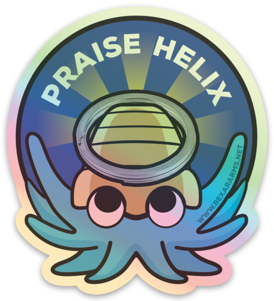 Bexar Arms - Praise Helix Sticker - Special Edition