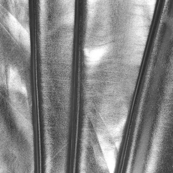Cali Fabrics | Silver Liquid Lame
