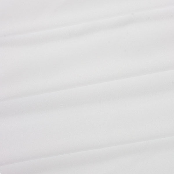 Cali Fabrics | White Poly Poplin