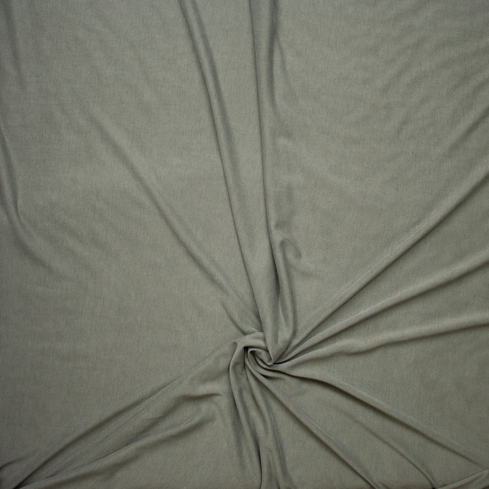 Cali Fabrics Navy Blue Brushed Poly/Modal Jersey Knit Fabric by the Yard